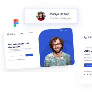 UI Kit, Library and Design System for Figma | TailGrids