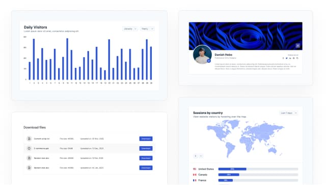 Tailwind UI Component Library, Kit and Templates | TailGrids
