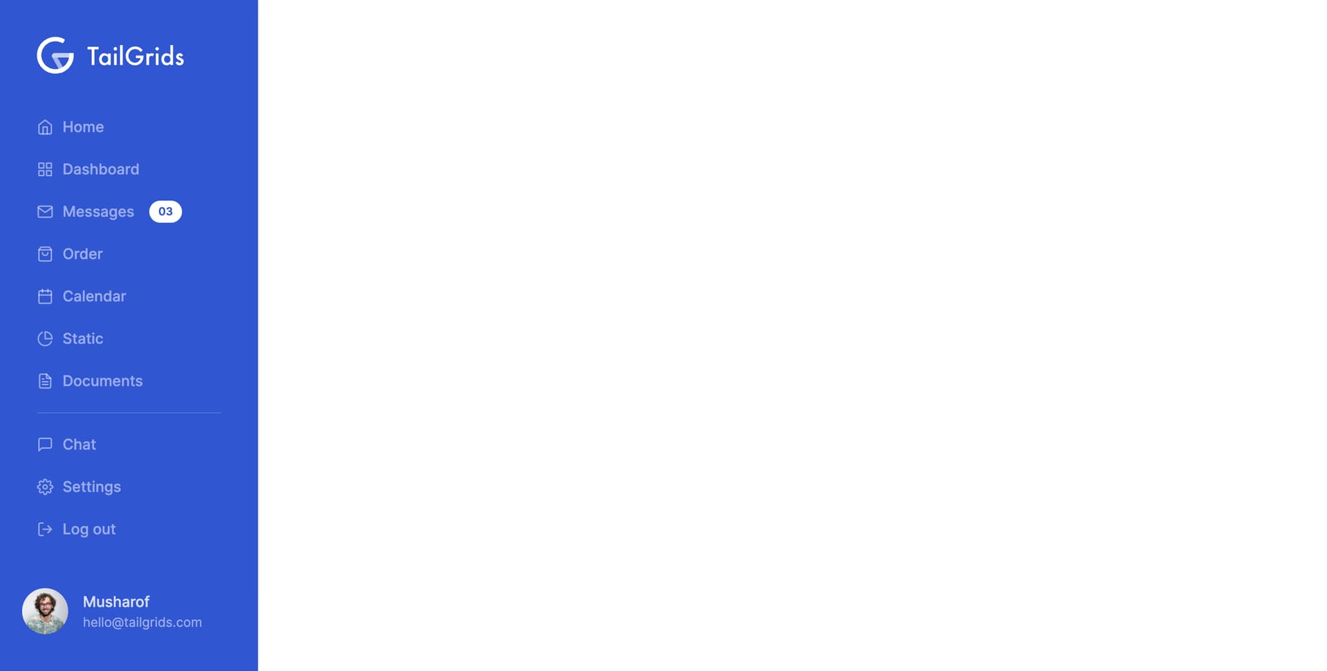 Tailwind Vertical Navbars - Components and Sections | TailGrids