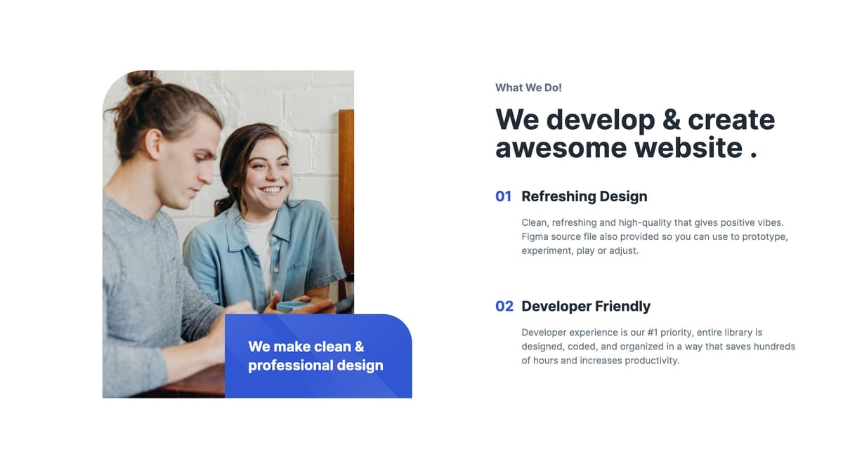 Tailwind About - Components and Sections | TailGrids
