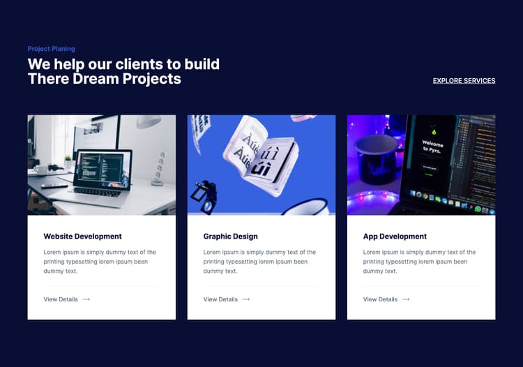 Tailwind Features & Services - Components and Sections | TailGrids