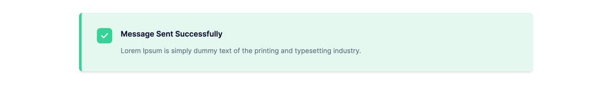 Tailwind Alerts - Components and Sections | TailGrids