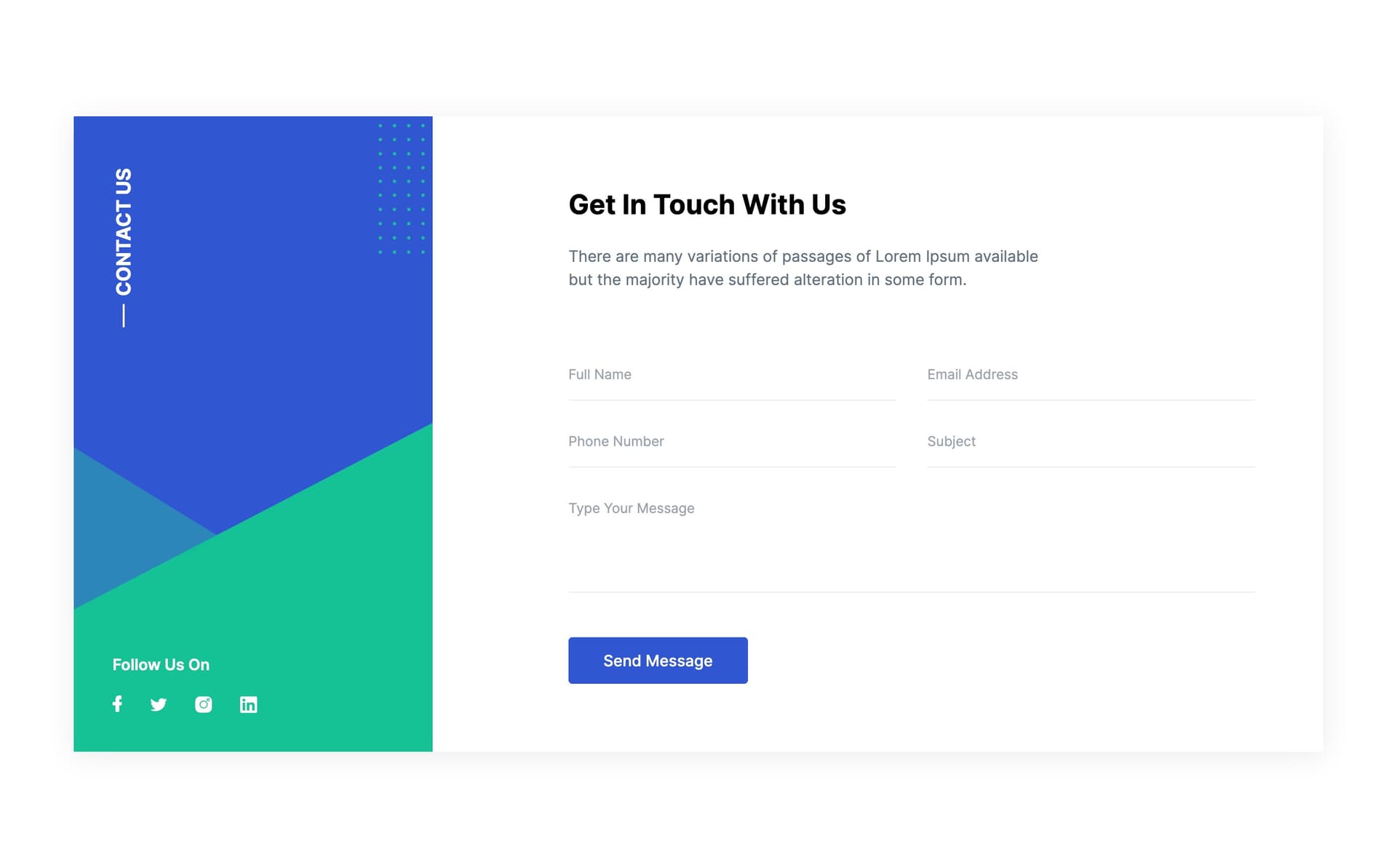 Tailwind Contacts - Components and Sections | TailGrids