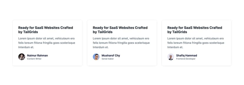 React Cards | TailGrids