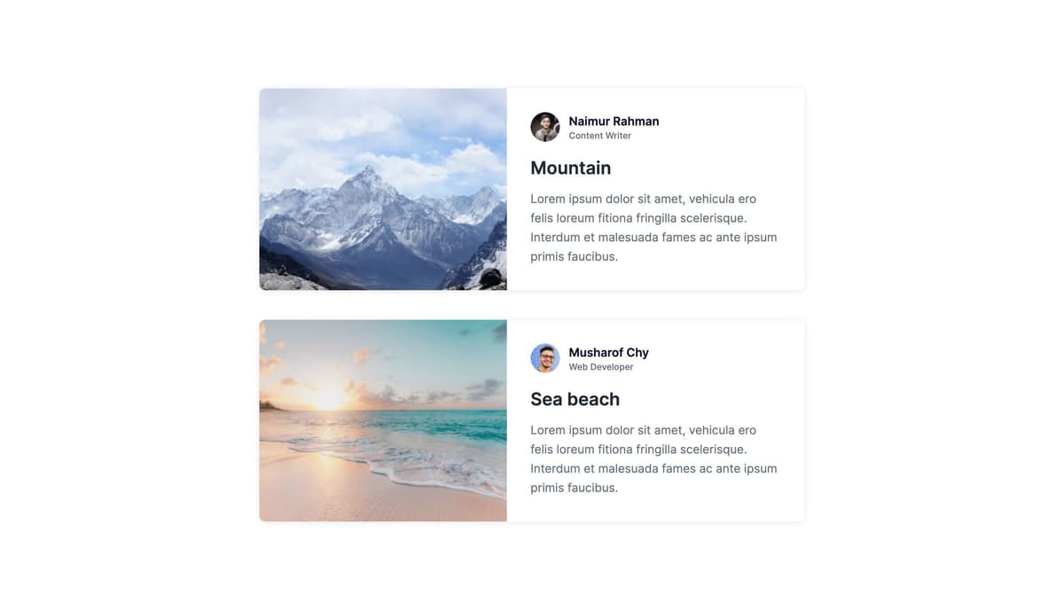 Tailwind Cards - Components and Sections | TailGrids