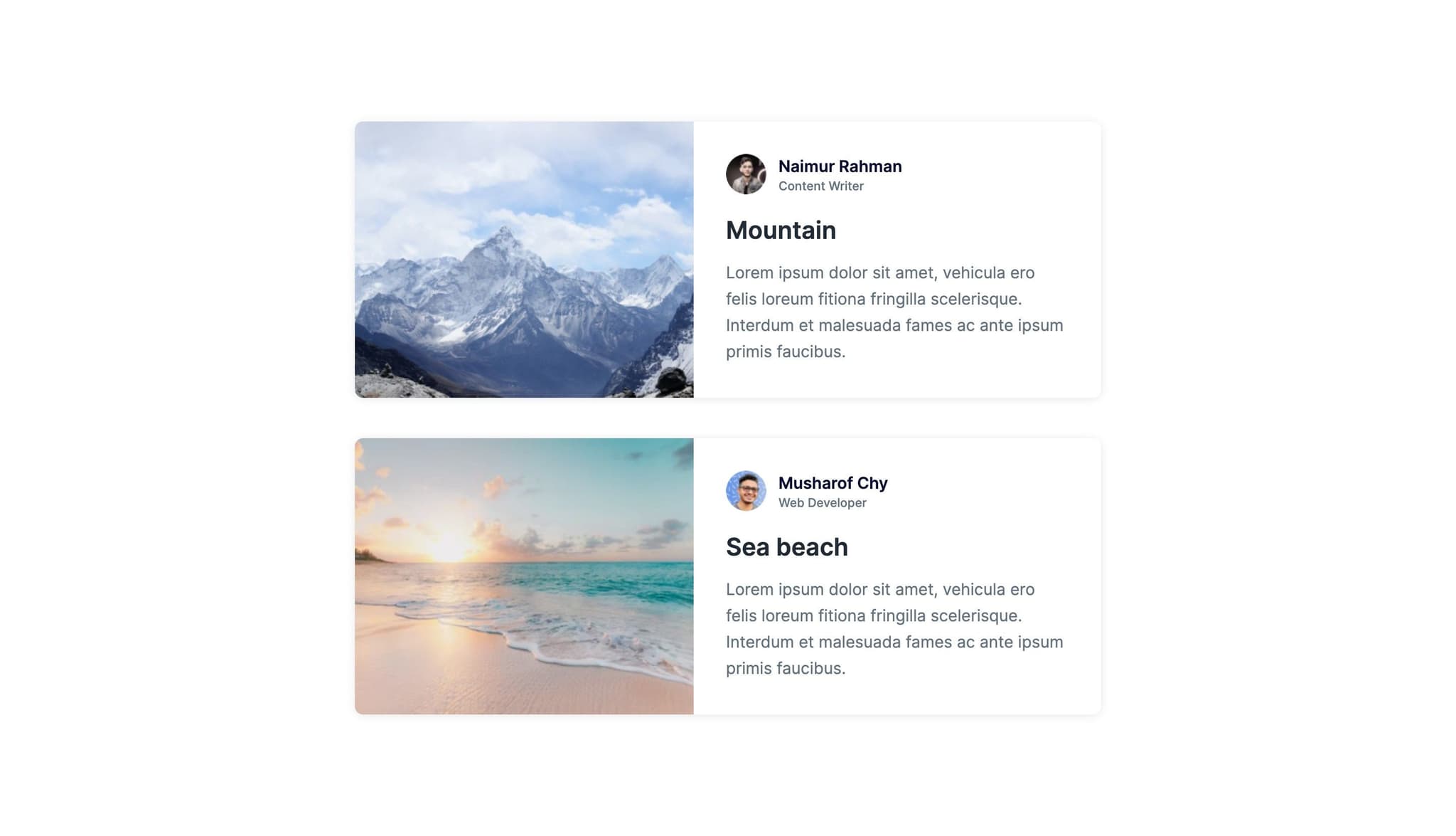 Tailwind Cards - Components and Sections | TailGrids