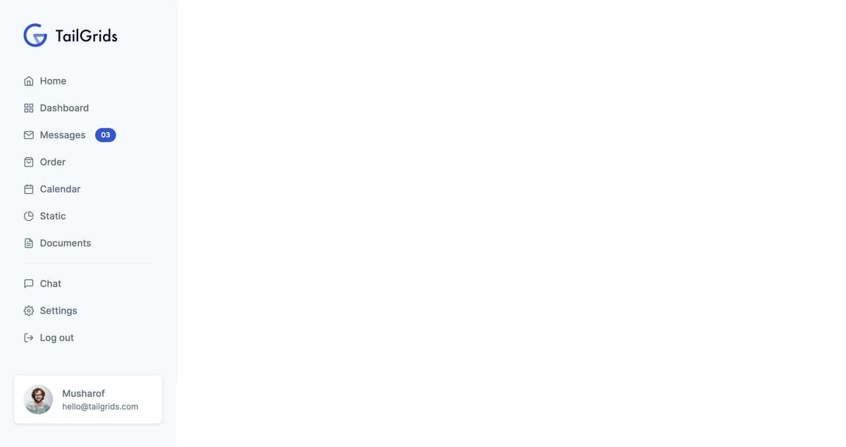 Tailwind Vertical Navbars - Components and Sections | TailGrids