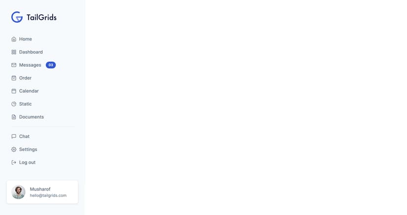 Tailwind Vertical Navbars - Components and Sections | TailGrids