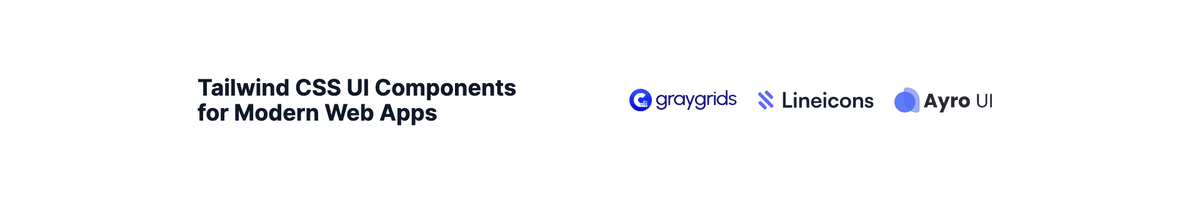 Tailwind Brands - Components and Sections | TailGrids