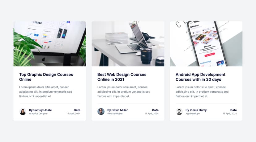 Tailwind Cards - Components and Sections | TailGrids