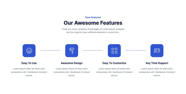 Tailwind Features & Services - Components and Sections | TailGrids