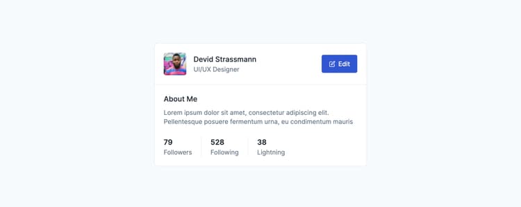 React Profiles | TailGrids