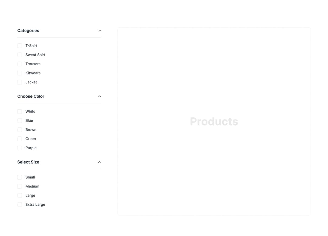 Tailwind Filters - Components and Sections | TailGrids