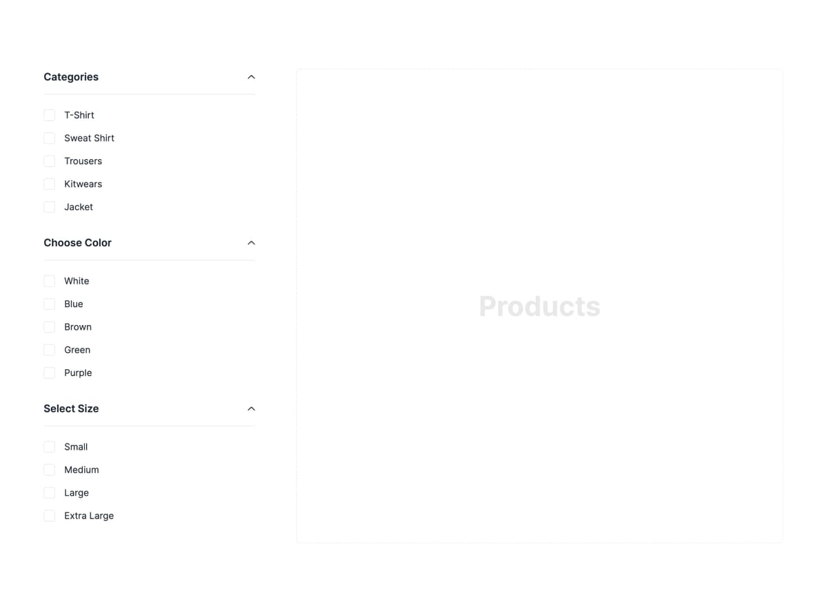 Tailwind Filters - Components and Sections | TailGrids