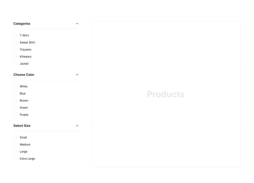 React Filters | TailGrids