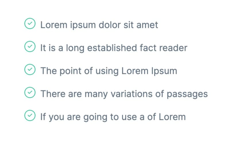 Tailwind List Styles - Components and Sections | TailGrids