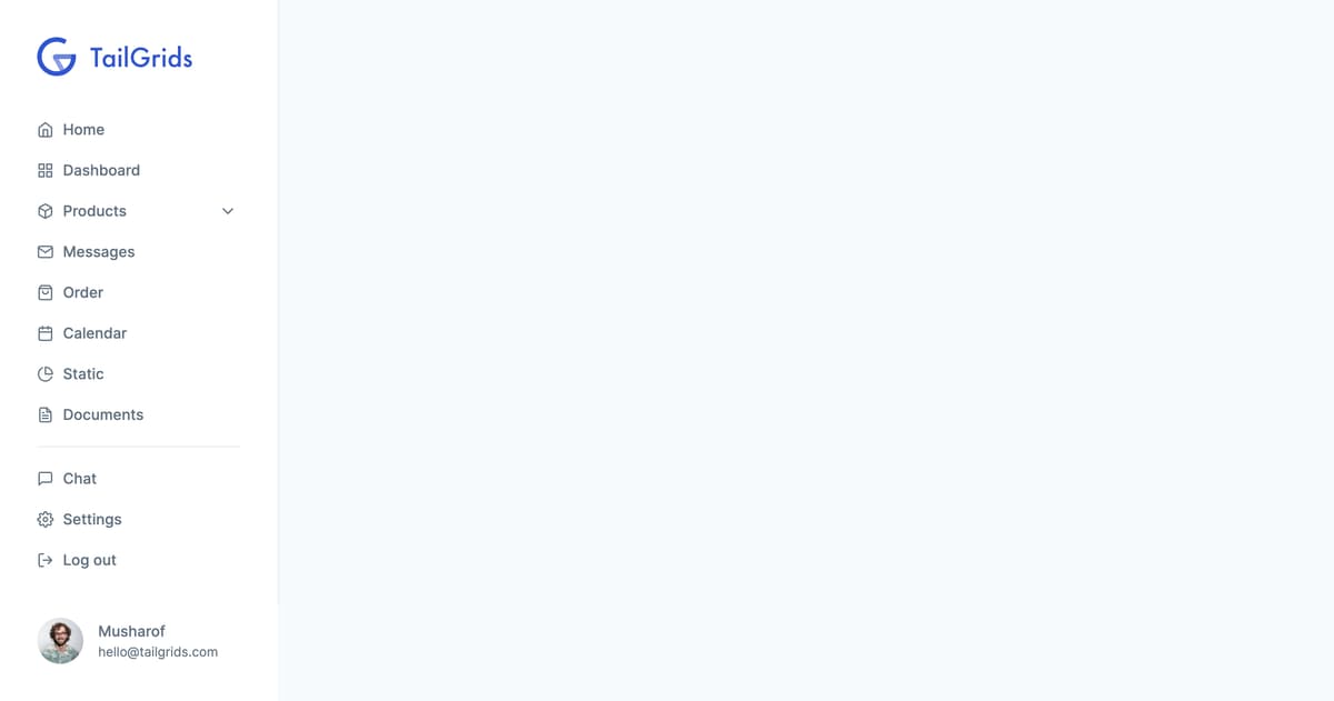 Tailwind Vertical Navbars - Components and Sections | TailGrids