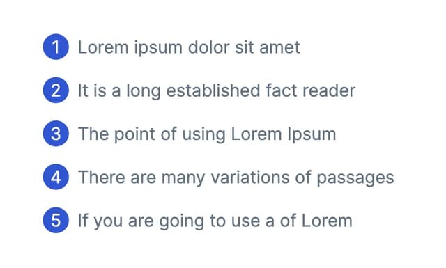 Tailwind List Styles - Components and Sections | TailGrids