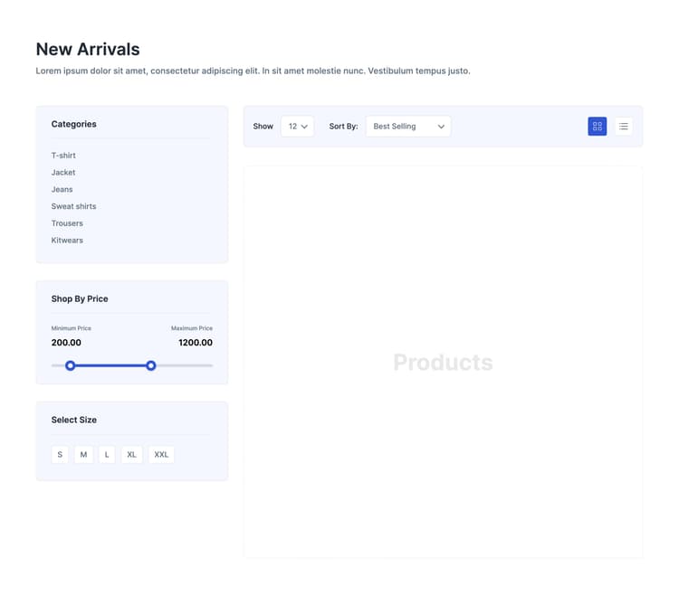 React Filters | TailGrids