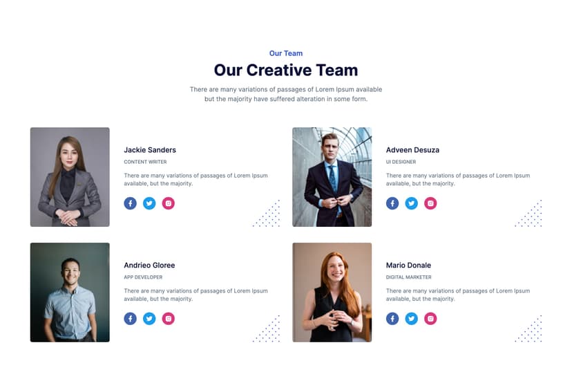 React Teams | TailGrids