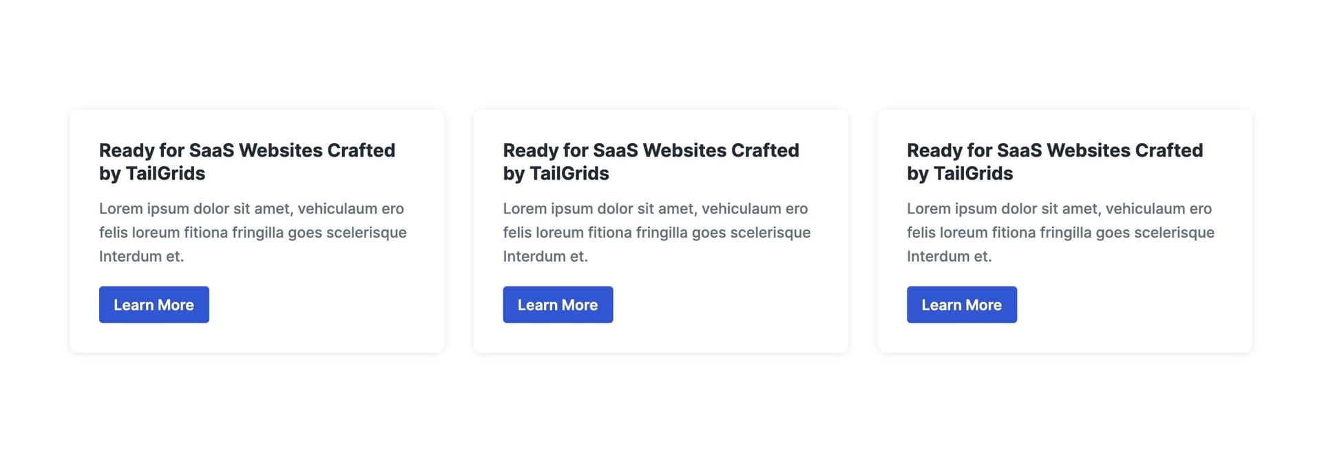 Tailwind Cards - Components and Sections | TailGrids