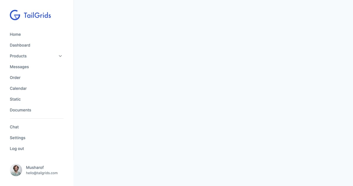 Tailwind Vertical Navbars - Components and Sections | TailGrids