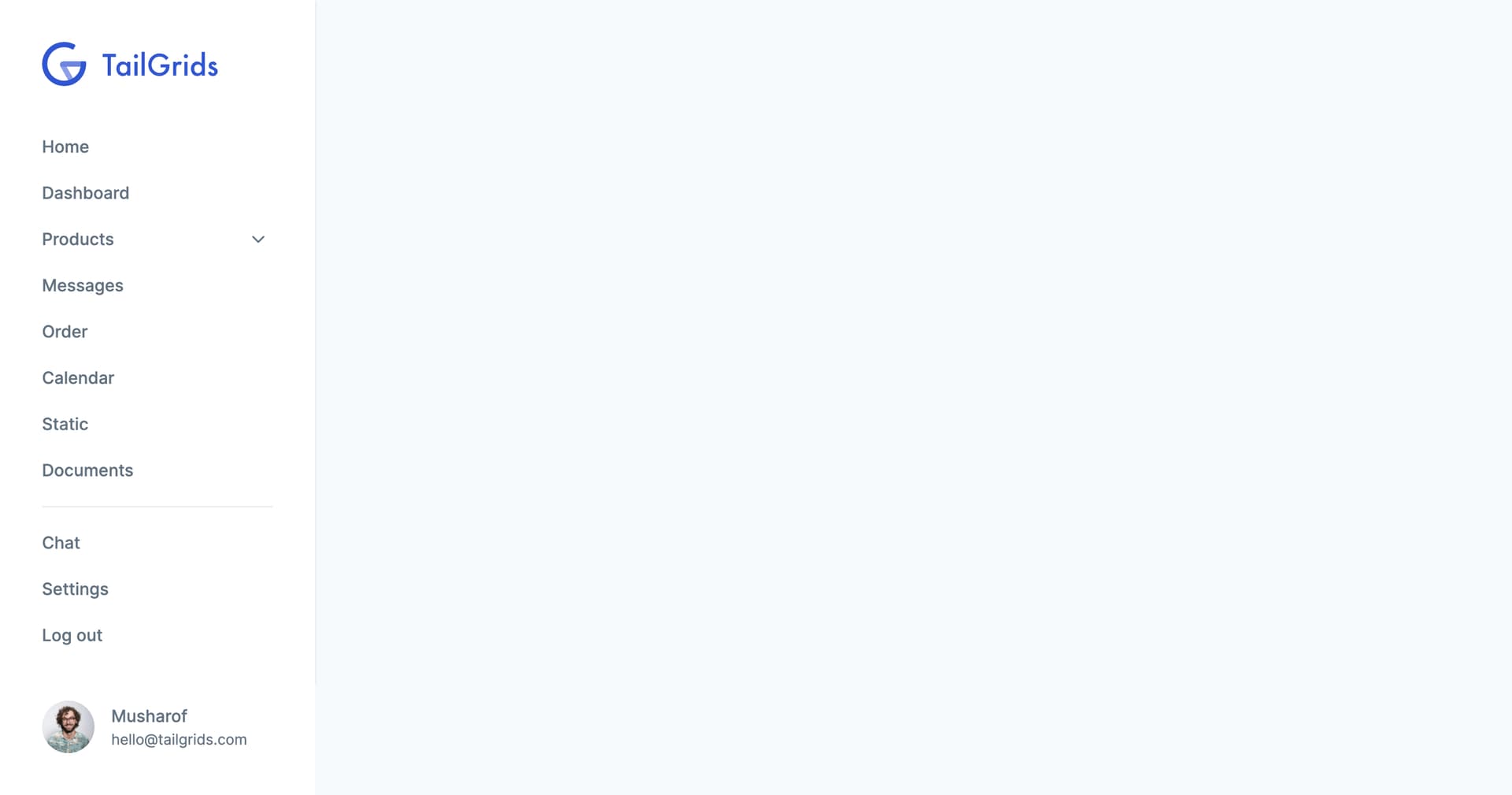 Tailwind Vertical Navbars - Components and Sections | TailGrids