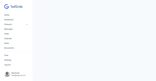 Tailwind Vertical Navbars - Components and Sections | TailGrids