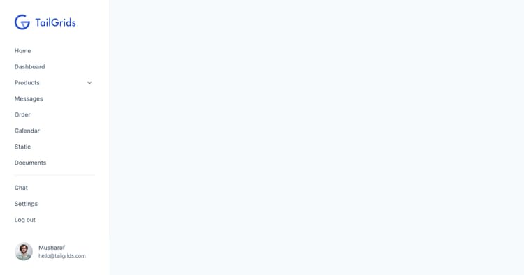 Tailwind Vertical Navbars - Components and Sections | TailGrids